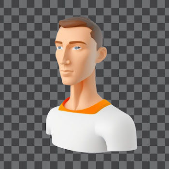 Free: 3D default avatar of male - PNG transparent - nohat.cc