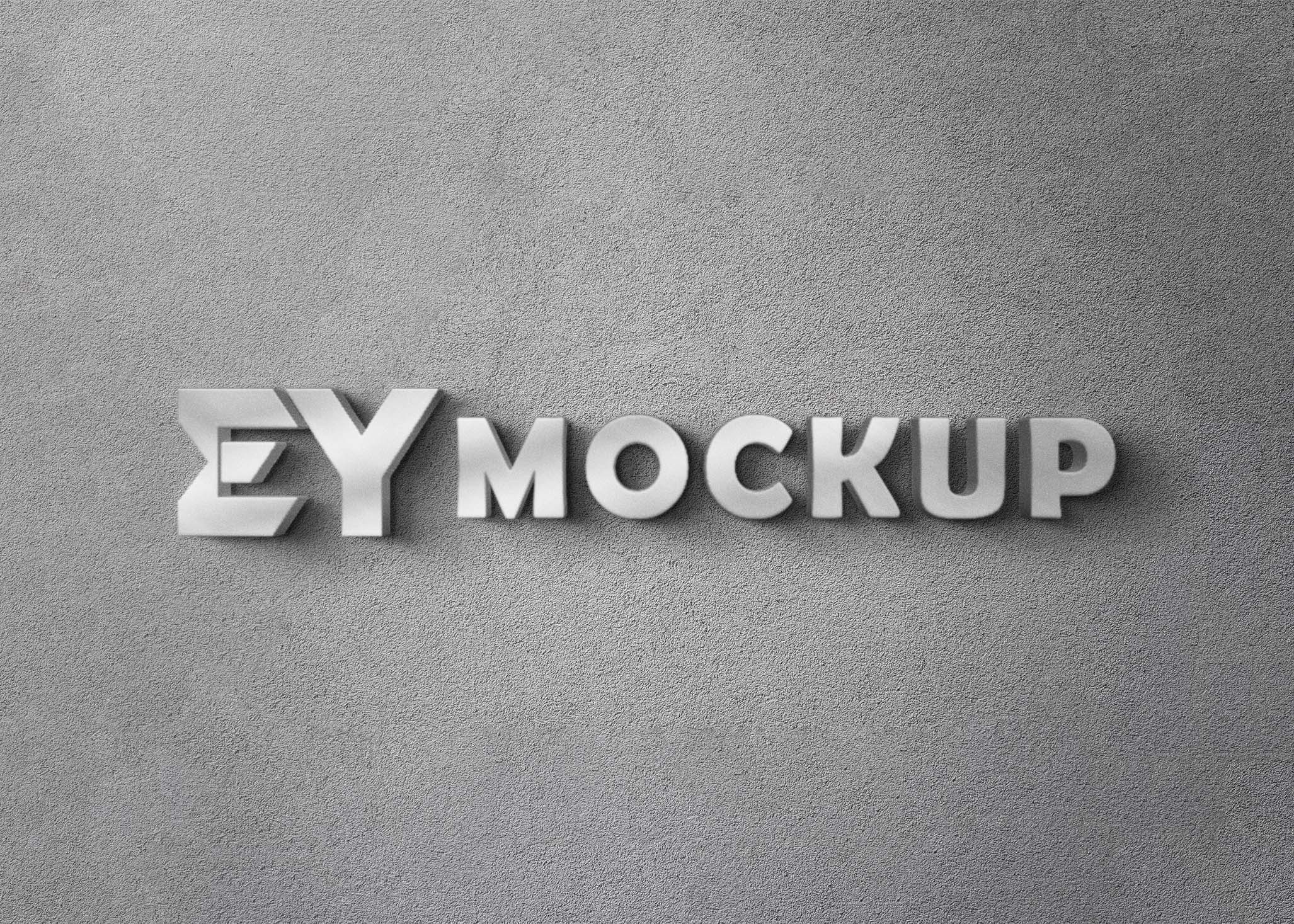 Free 3d logo mockup - most downloaded files - Page 1