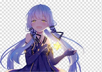 Free: Anime-Style Character with Neon Aesthetic - nohat.cc