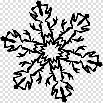 Free: Christmas Gimp Brushes, black and white abstract painting ...