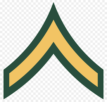 Free: Private first class Military rank United States Army - army png ...