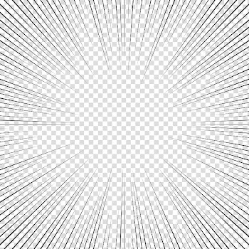 Free: Screentones action lines , black and white abstract painting ...