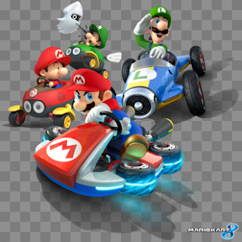 Free: Super Mario Kart PNG Image.PNG - nohat.cc