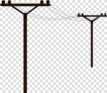 Free: Utility pole Telephone line Overhead power line , Utility Man ...