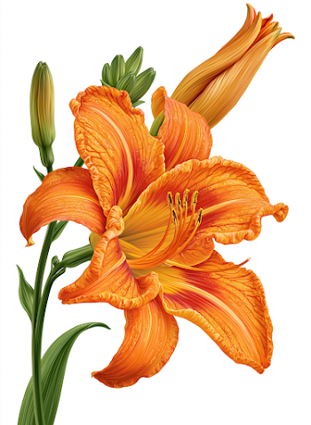 Free: Vibrant Daylily Flower - nohat.cc