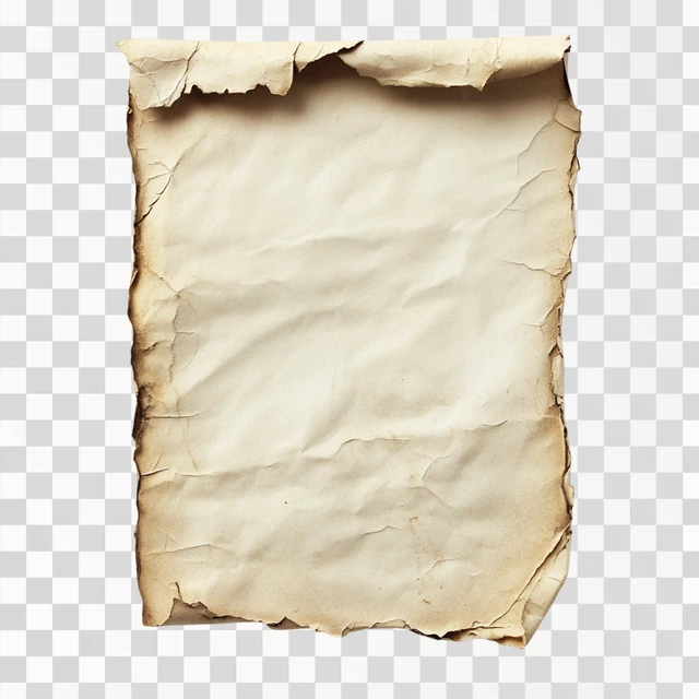 Free: a torn piece of journal paper, textured, detailed, isolated ...