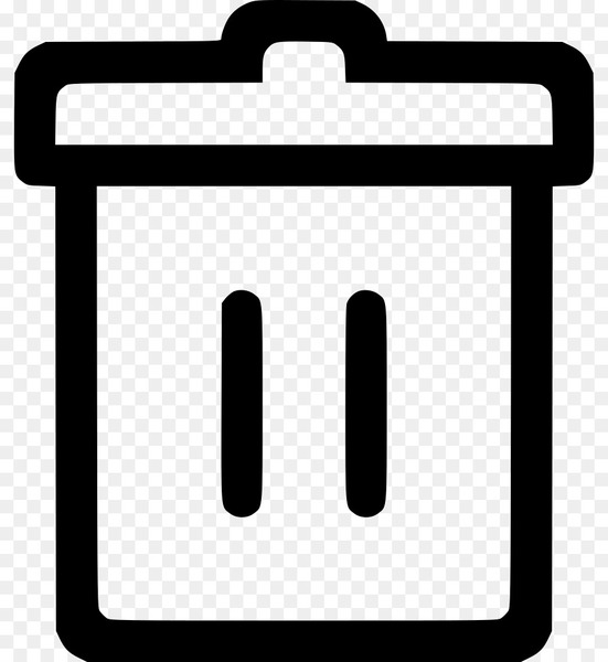 Free: Computer Icons Scalable Vector Graphics Portable Network Graphics Bookmark - trashcan ...