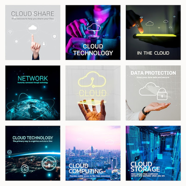 Free: Digital technology template psd set | Free PSD - rawpixel - nohat.cc