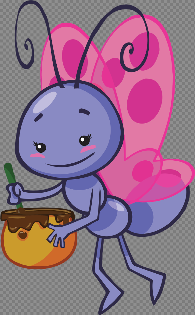 Free: Download Mariposita Gallina Pintadita Png - La Gallina Pintadita ...