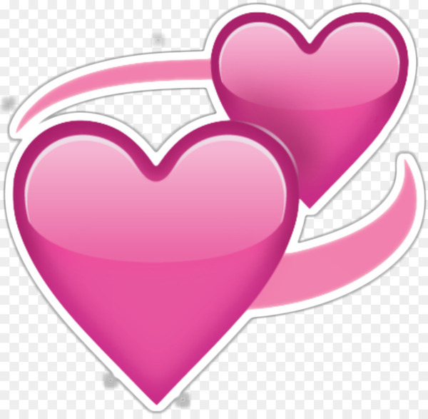 Free: Emoji Heart Love Sticker Clip art - blushing emoji - nohat.cc