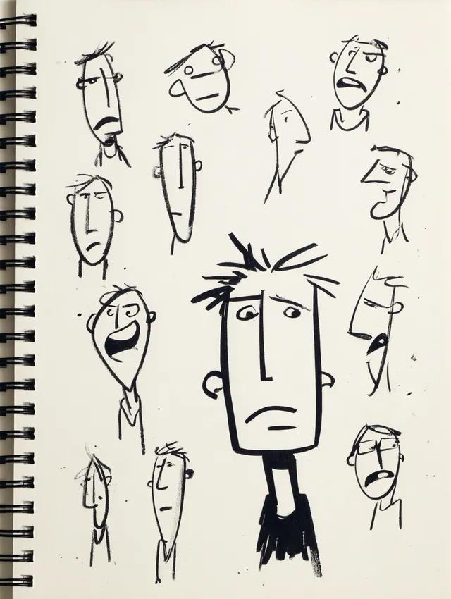 Free: Expressive Stick Figures Doodle - nohat.cc