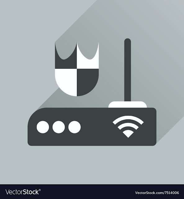 Free: Flat icon with long shadow Wi fi modem vector image - nohat.cc