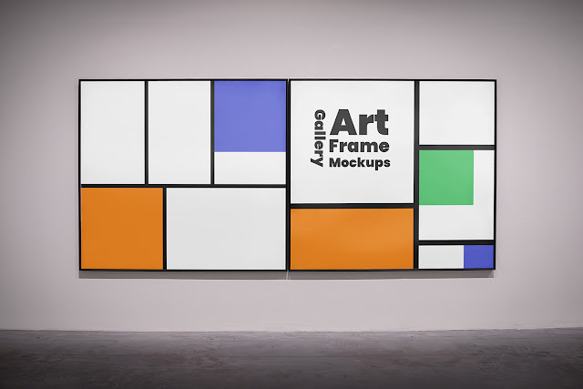 Free: Free Gallery Frame Front View Mockups - nohat.cc