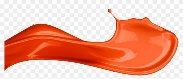 Free: Graphite - Orange Color Splash Paint - nohat.cc