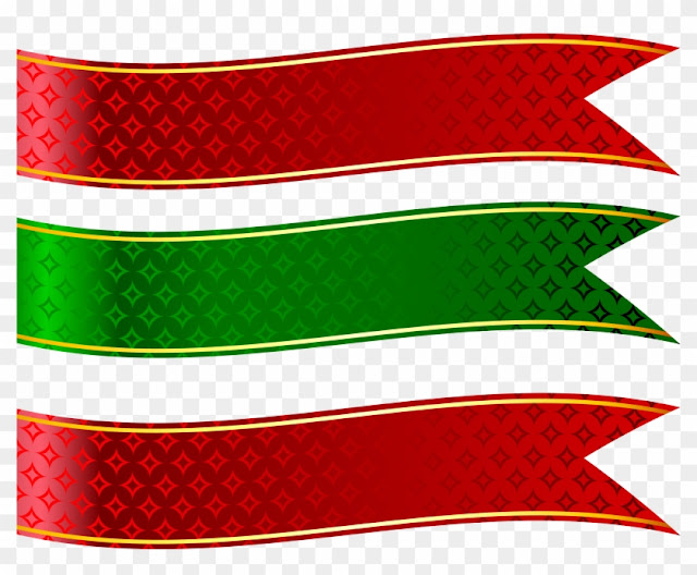 Free: Green And Red Banners Set Png Clipart Picture - Banner Shapes Png ...