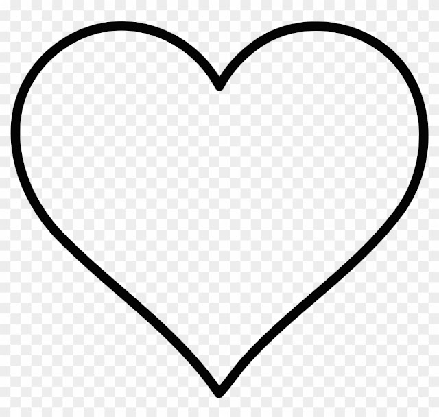 Free: Heart Outline By Spacefem - Heart Outline Png - nohat.cc