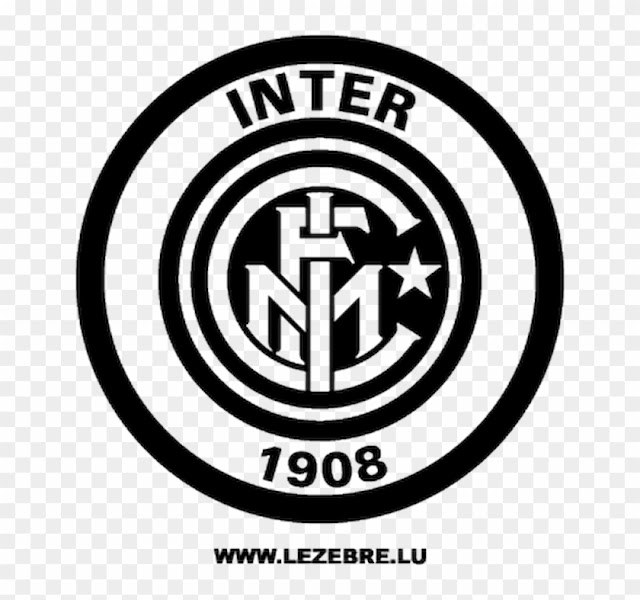 Free: Inter Milan Logo Soccer Coloring Pages - Inter Milan Logo Black ...