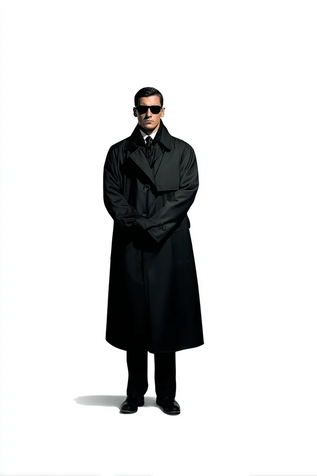 Free: Isolated Secret Service Agent in Black Coat - nohat.cc