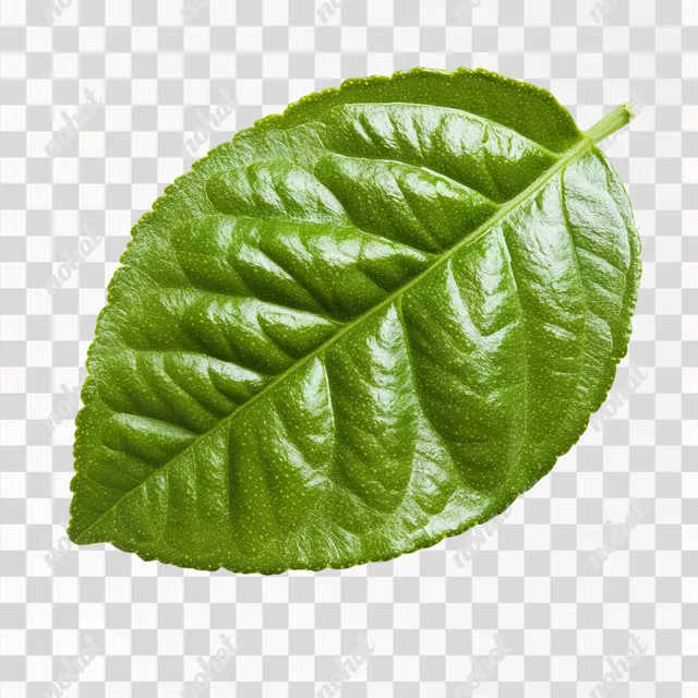 Free: Lime Leaf Isolate on White Background - nohat.cc