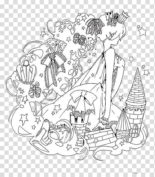 Free: Line drawing, abstract painting transparent background PNG ...