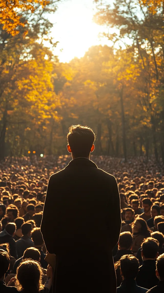 Free: Man preaching with Bible in hand before a crowd in a church ...