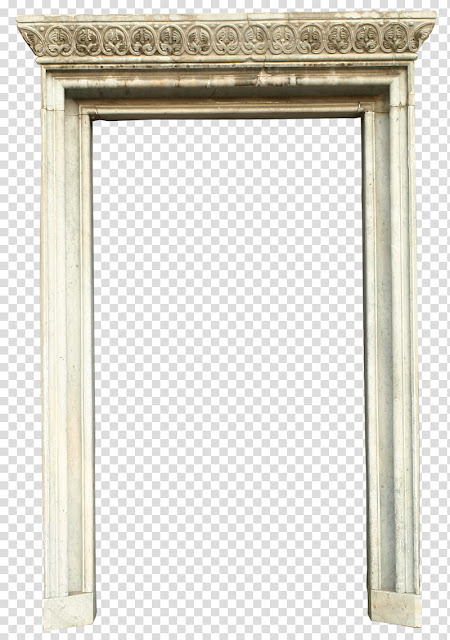 Free: Marble frame, white door frame transparent background PNG clipart ...