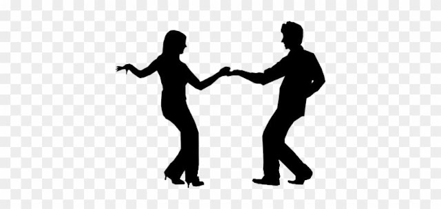 Free: People Dancing - Clipart Library - People Dancing Silhouette ...