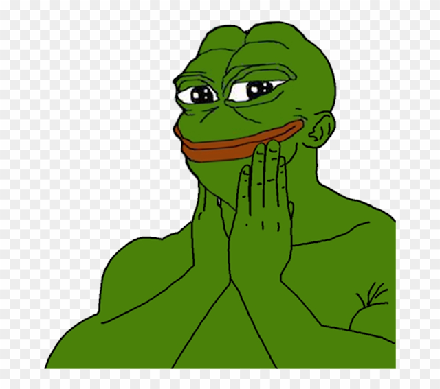 Free: pepe #memes #art #tumblr #green #sticker #moist #freetoedit ...