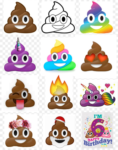 Free: Pile of Poo emoji Toilet Feces Paper - toilet - nohat.cc
