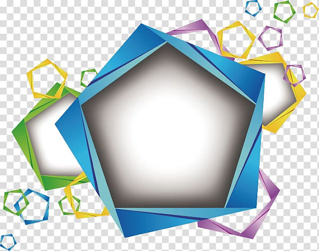 Free: Polygon Geometry, Colorful polygon transparent background PNG ...