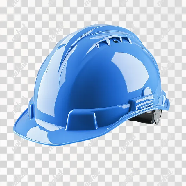 Free: Premium Blue Safety Helmet with Delicate Texture - nohat.cc