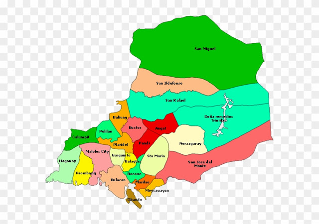 Free: Province Of Bulacan - Map Of Bulacan Province - nohat.cc