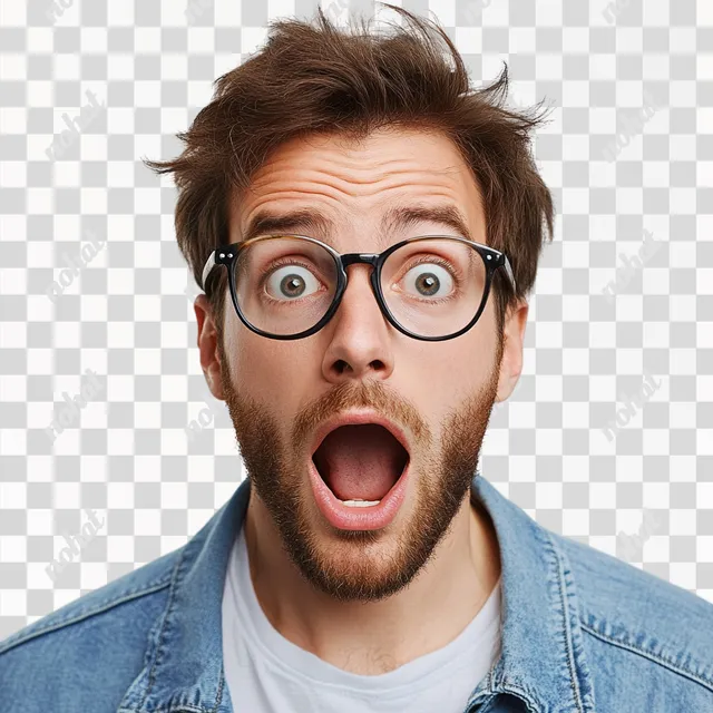 Free: Raw Expression: A Man's Shocked Reaction - nohat.cc