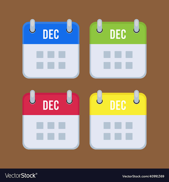 Free: set of 4 paper calendar icons - nohat.cc