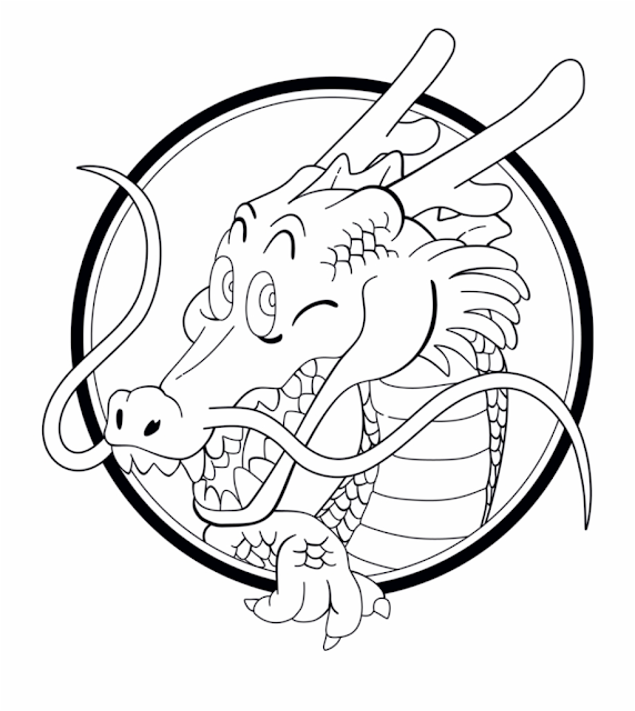 Free: Shenron Dragon Ball Z Chibi Coloring Pages Best - Dragon Ball ...