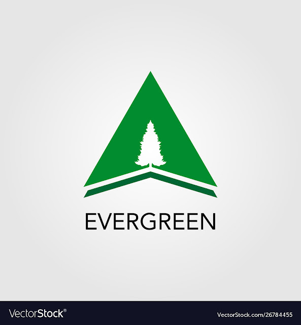 Free: Triangle with pine tree logo vector image - nohat.cc