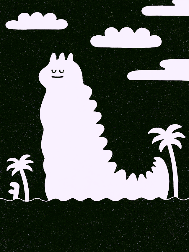 Free: Whimsical Sleeping Giant in a Paper Sky - nohat.cc